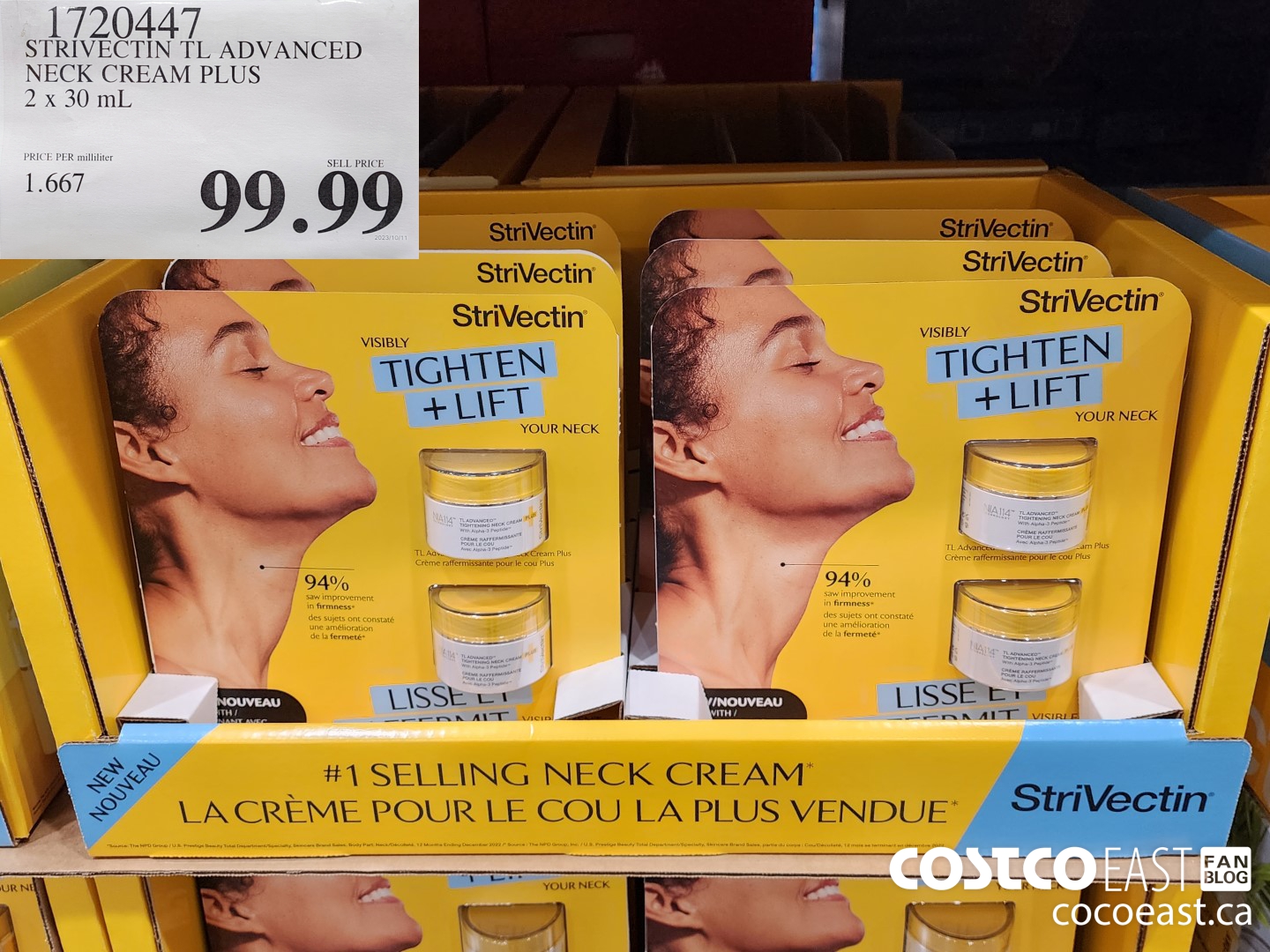 1720447 STRIVECTIN TL ADVANCED NECK CREAM PLUS 2 x 30 mL 99 99 - Costco ...