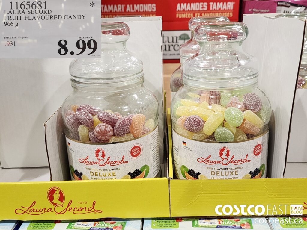 1165681 LAURA SECORD FRUIT FLAVOURED CANDY 966 G 8 99 - Costco East Fan ...