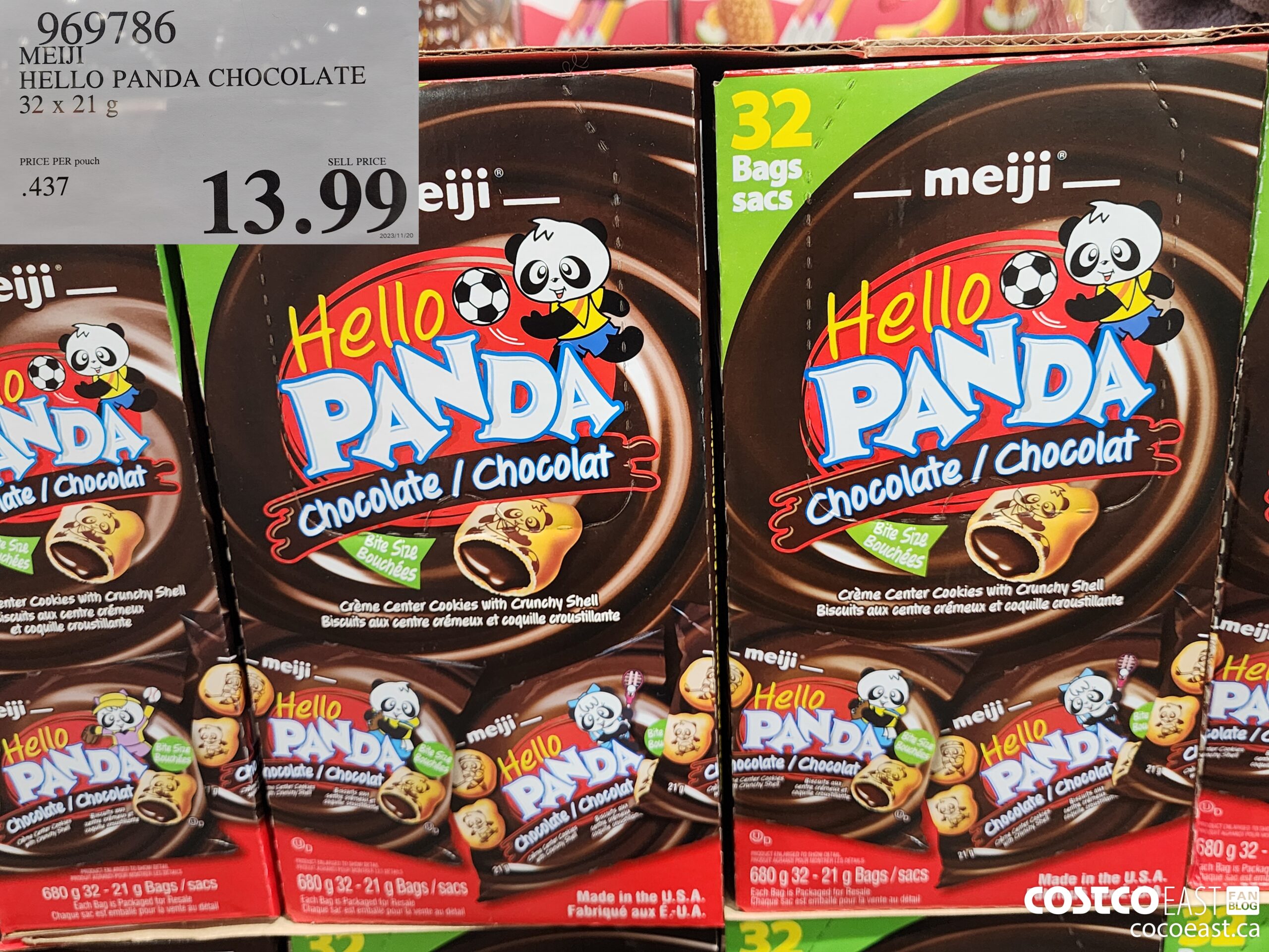 969786 MEIJI HELLO PANDA CHOCOLATE 32 X 21 G 13 99 - Costco East Fan Blog