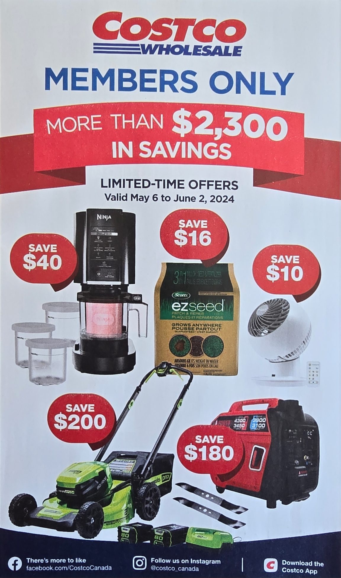 Costco flyer sales preview May 6th - June 2nd, 2024 - Costco East Fan Blog