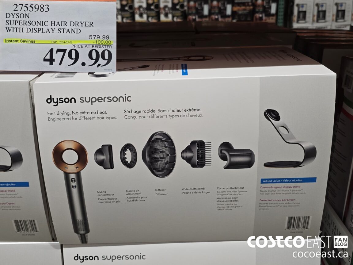 2755983 DYSON SUPERSONIC HAIR DRYER WITH DISPLAY STAND 100 00 INSTANT ...