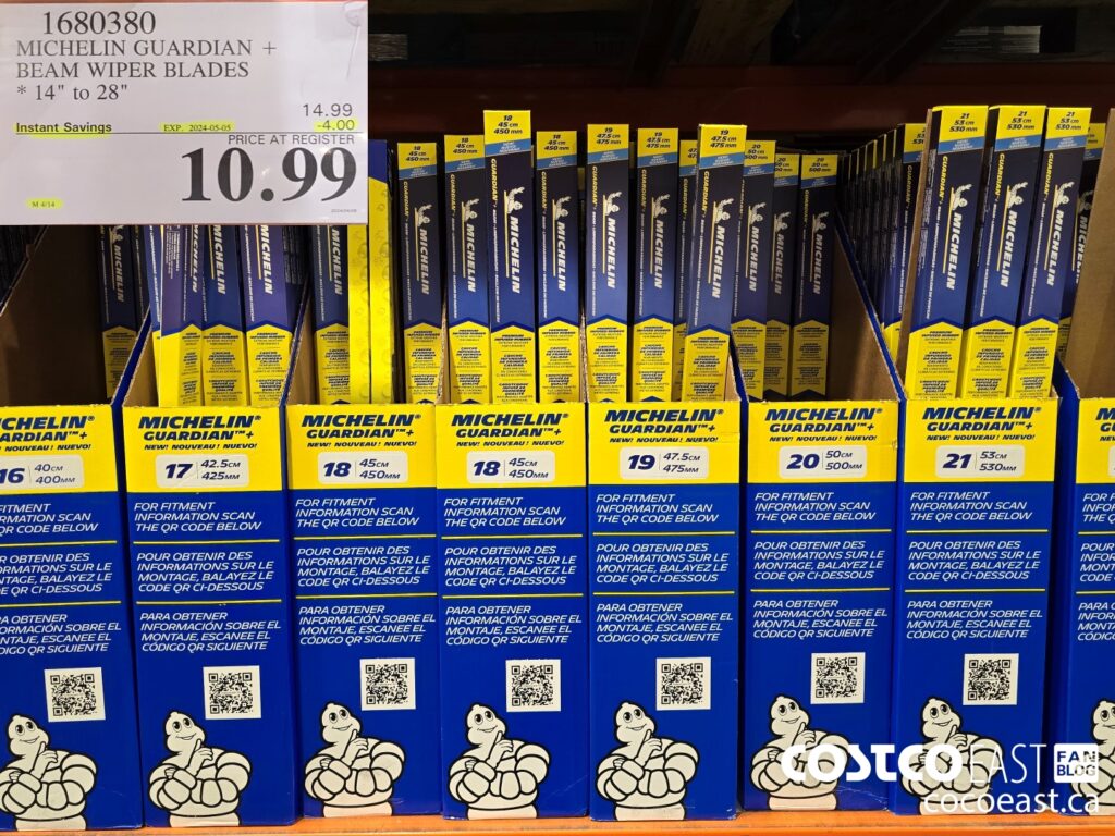1680380 MICHELIN GUARDIAN BEAM WIPER BLADES 14 X 28 4 00 INSTANT ...