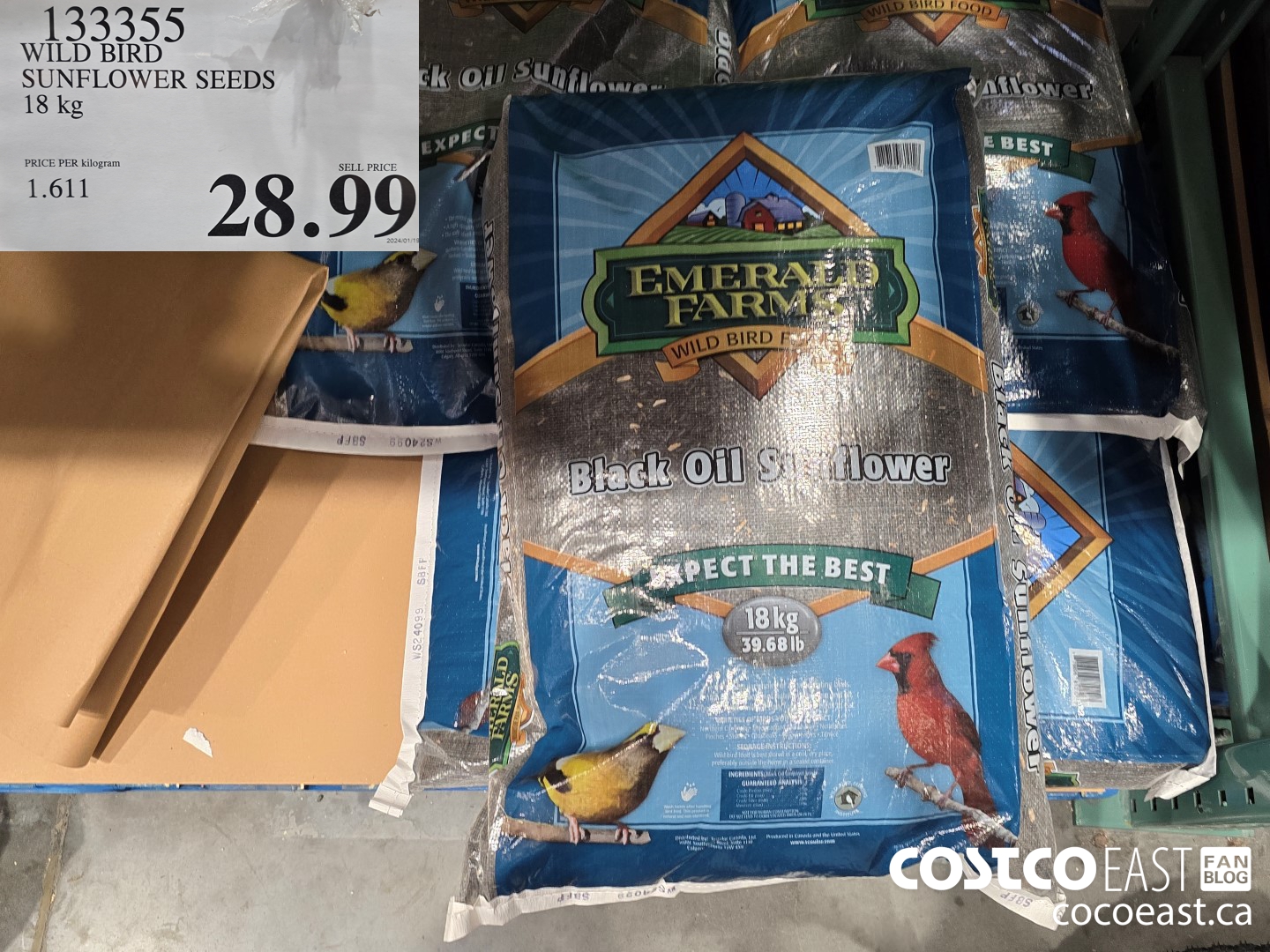 Costco bird seed store