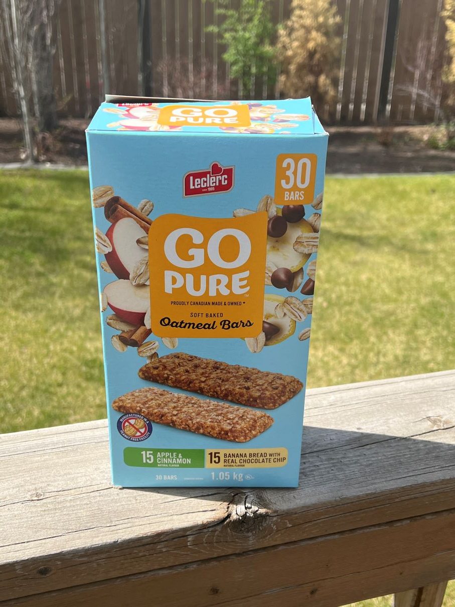 Natalie reviews: Leclerc Oatmeal Go Pure Bars Review - Costco East Fan Blog