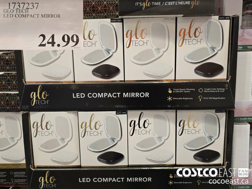 1737237 GLO TECH LED COMPACT MIRROR 24 99 - Costco East Fan Blog