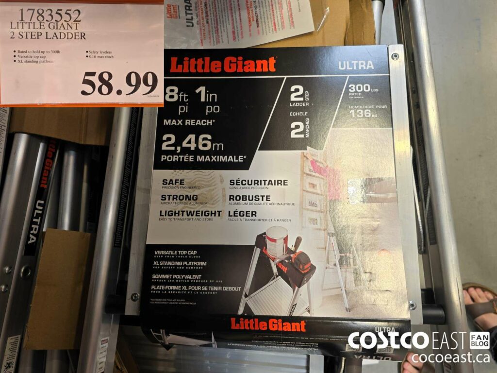1783552 LITTLE GIANT 2 STEP LADDER 58 99 - Costco East Fan Blog