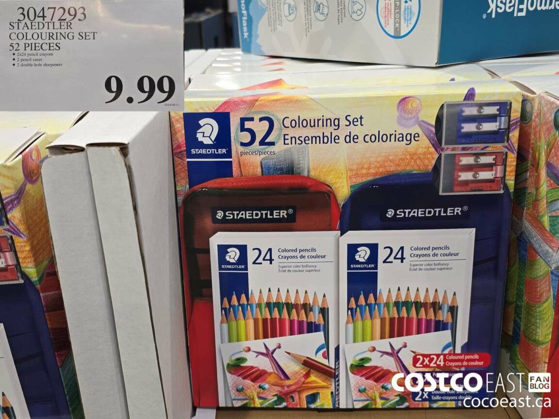3047293 STAEDTLER COLOURING SET 52 PIECES 9 99 - Costco East Fan Blog