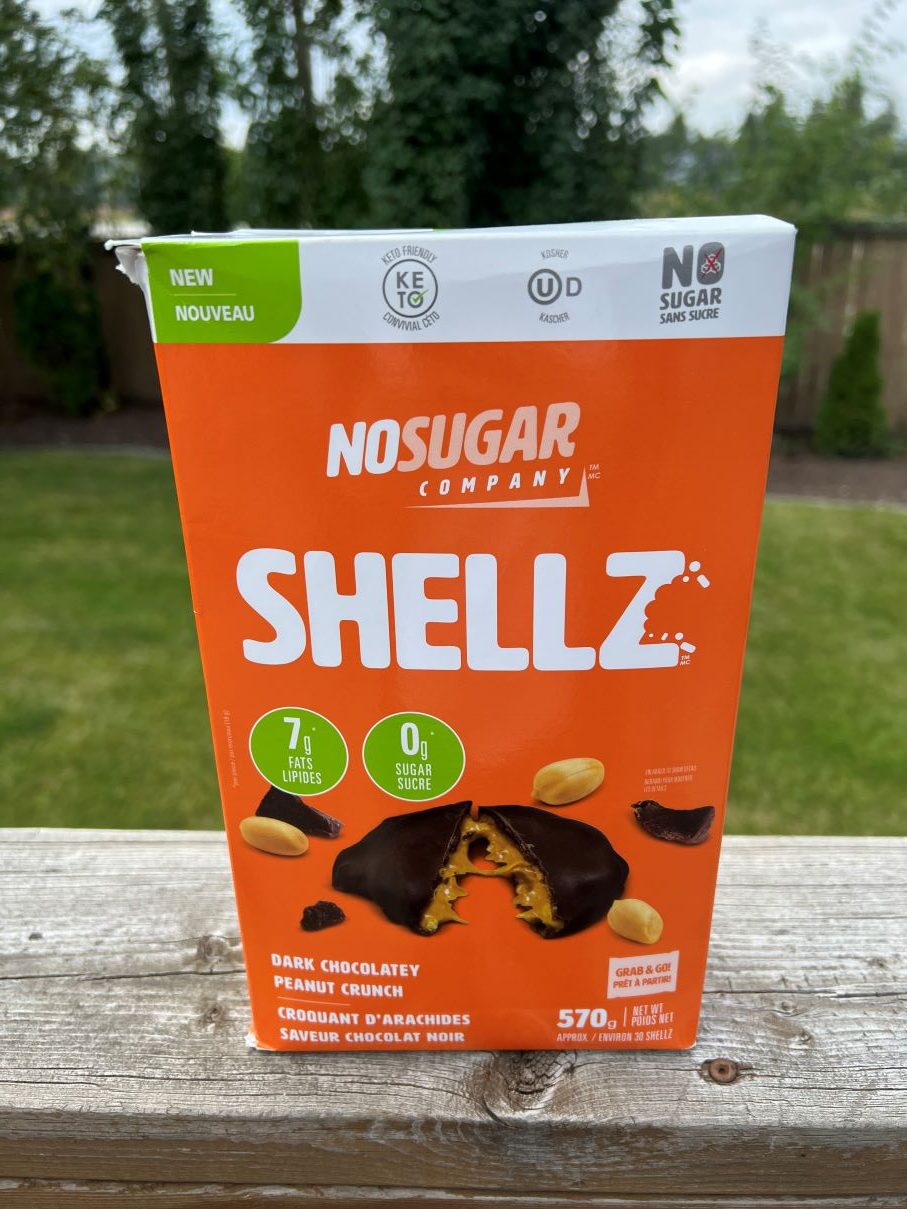 Natalie reviews: No Sugar Company Dark Chocolatey Peanut Crunch Shellz ...