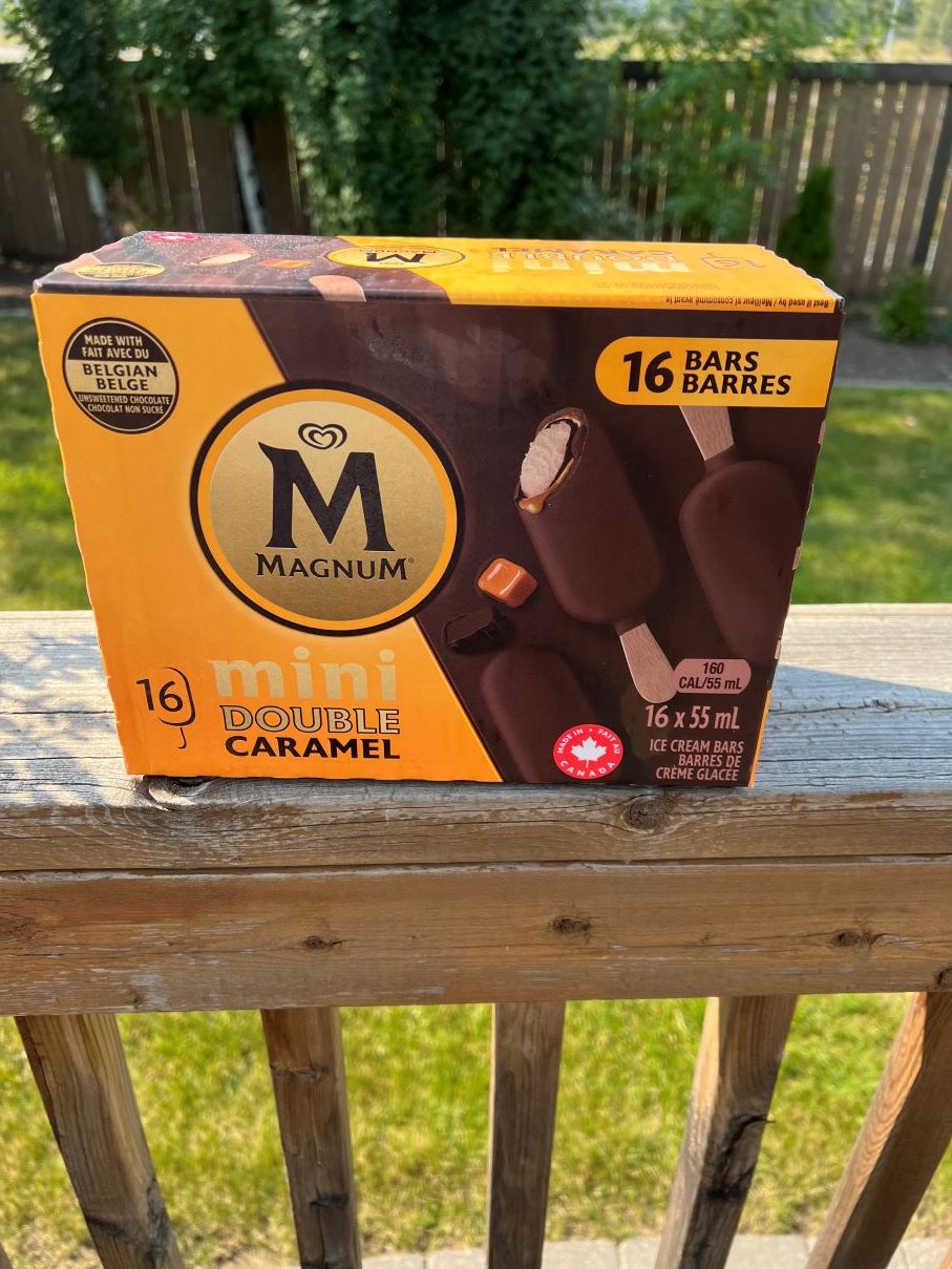 Natalie reviews: Magnum Mini Double Caramel Bars - Costco East Fan Blog