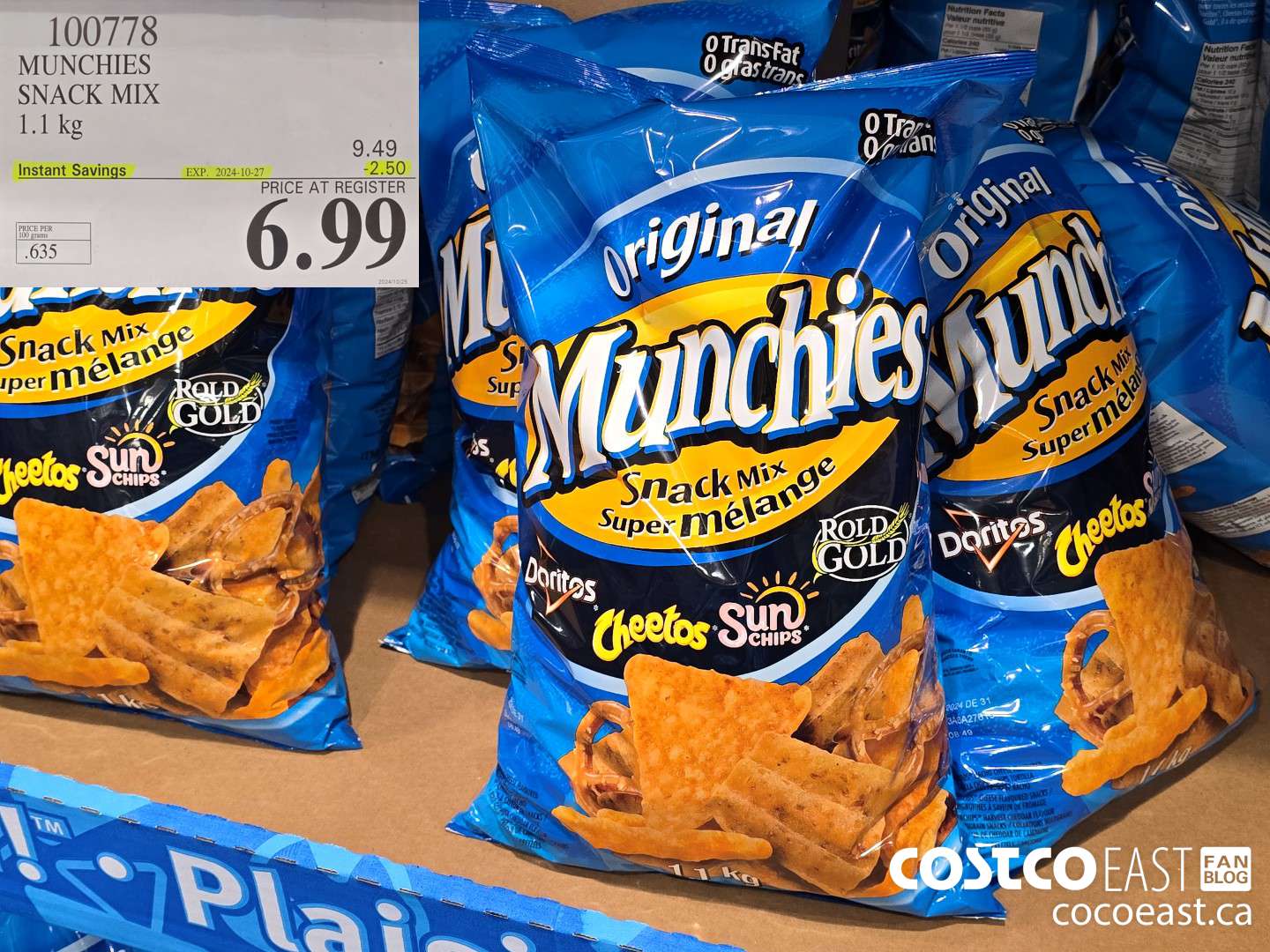 100778 MUNCHIES SNACK MIX 1 1 KG 2 50 INSTANT SAVINGS EXPIRES ON 2024 ...