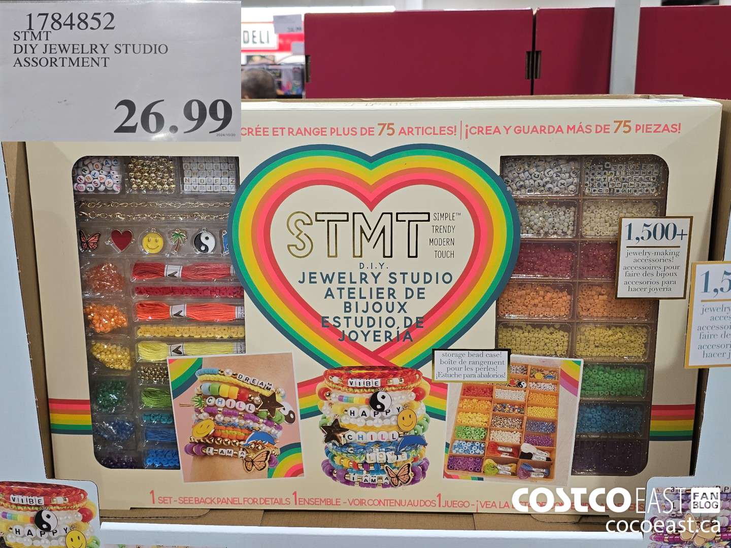 1784852 STMT DIY JEWELRY STUDIO ASSORTMENT 26 99 - Costco East Fan Blog