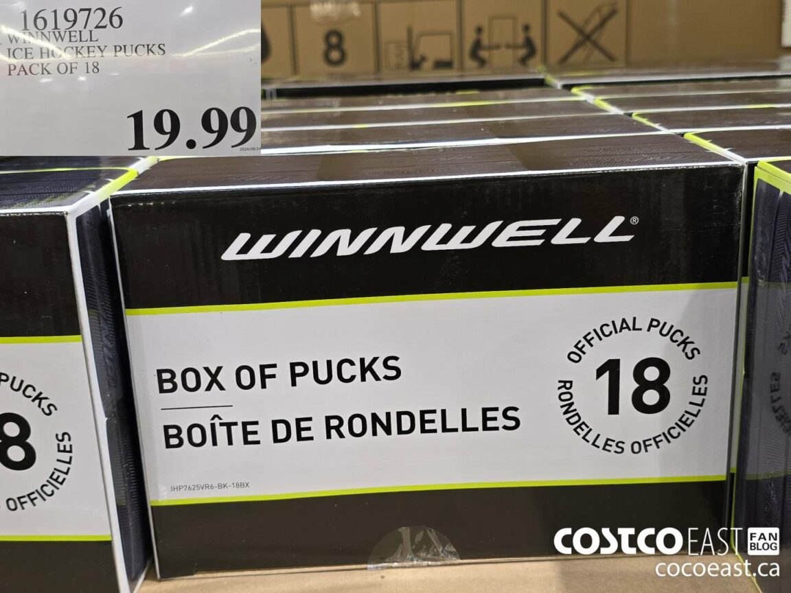 1619726 WINNWELL ICE HOCKEY PUCKS PACK OF 18 19 99 - Costco East Fan Blog