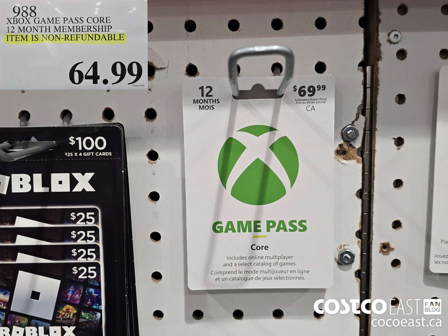 988 XBOX GAME PASS CORE 12 MONTH MEMBERSHIP ITEM IS NON REFUNDABLE 64 ...