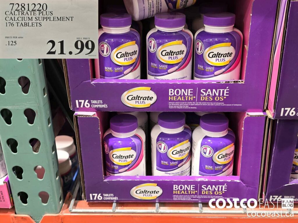 7281220 CALTRATE PLUS CALCIUM SUPPLEMENT 176 TABLETS 21 99 - Costco ...