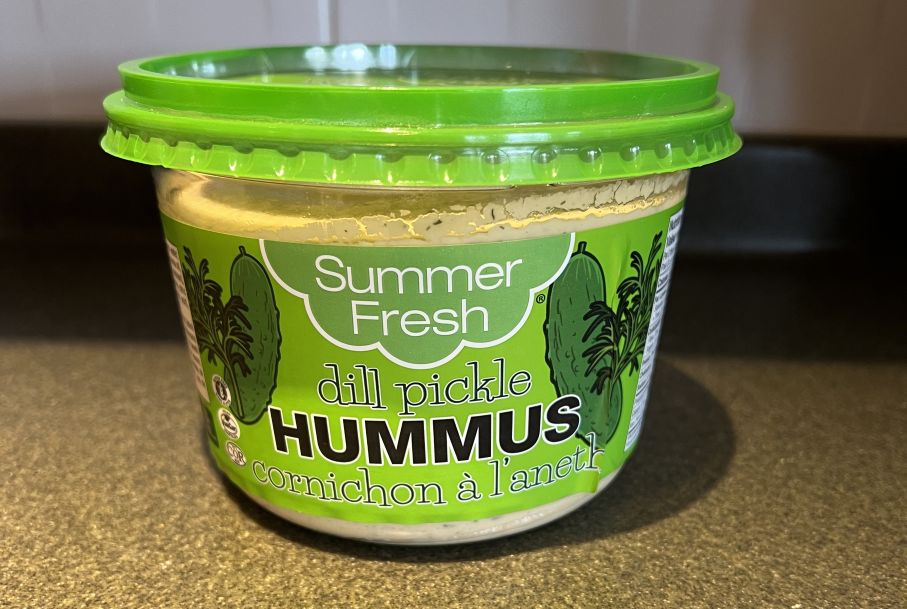 Natalie reviews: Summer Fresh Dill Pickle Hummus - Costco East Fan Blog