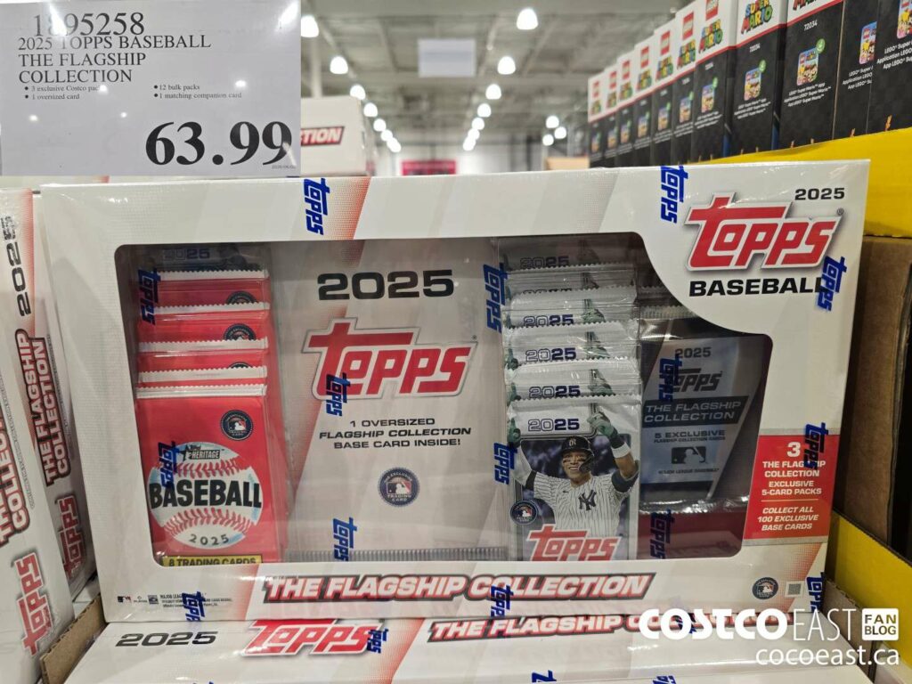 1895258 2025 TOPPS BASEBALL THE FLAGSHIP COLLECTION 63 99 - Costco East ...