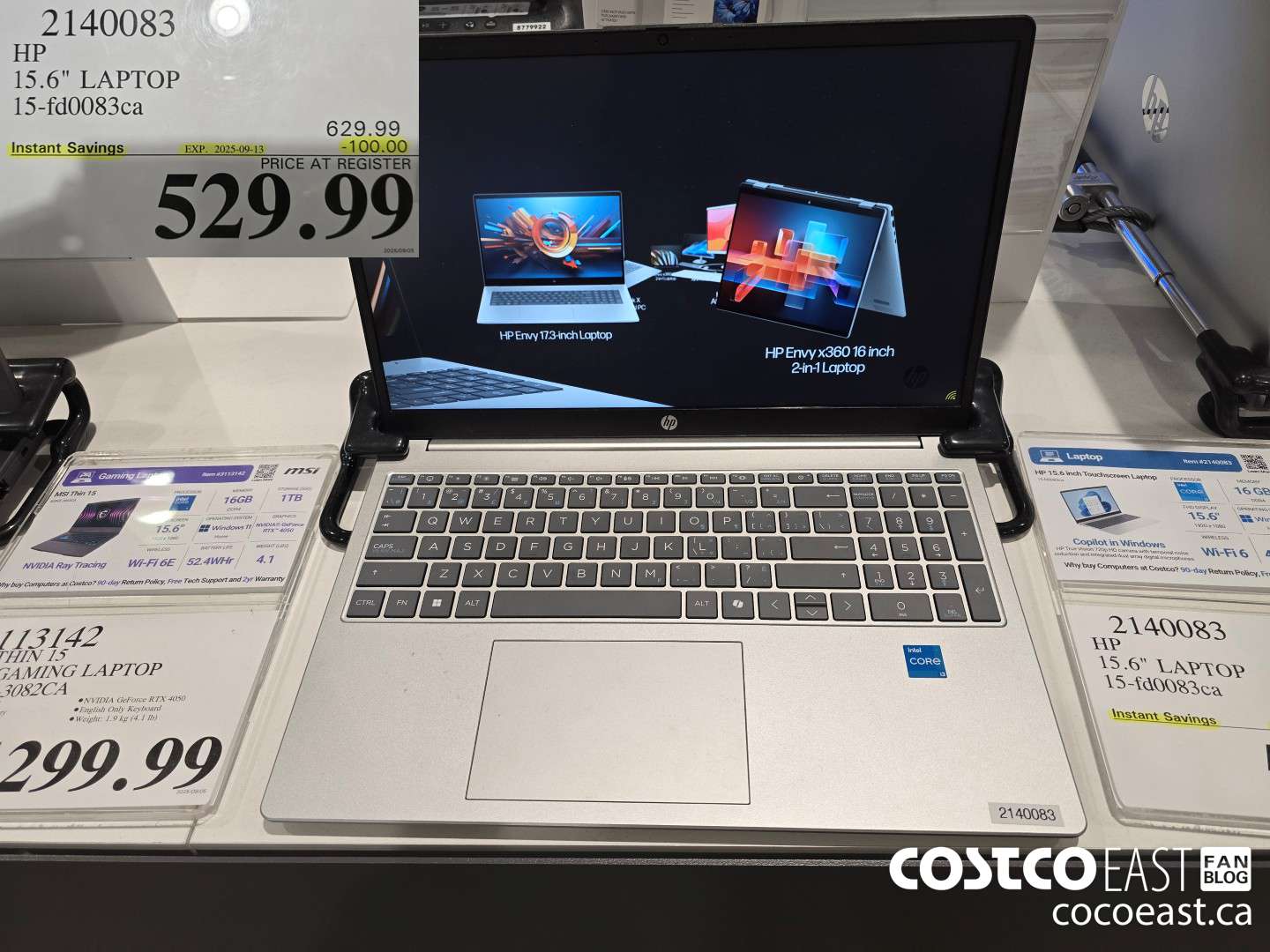 2140083 HP 15 6 LAPTOP 15 fd0083ca 100 00 INSTANT SAVINGS EXPIRES ON 2025 09 13 529 99 - Costco ...