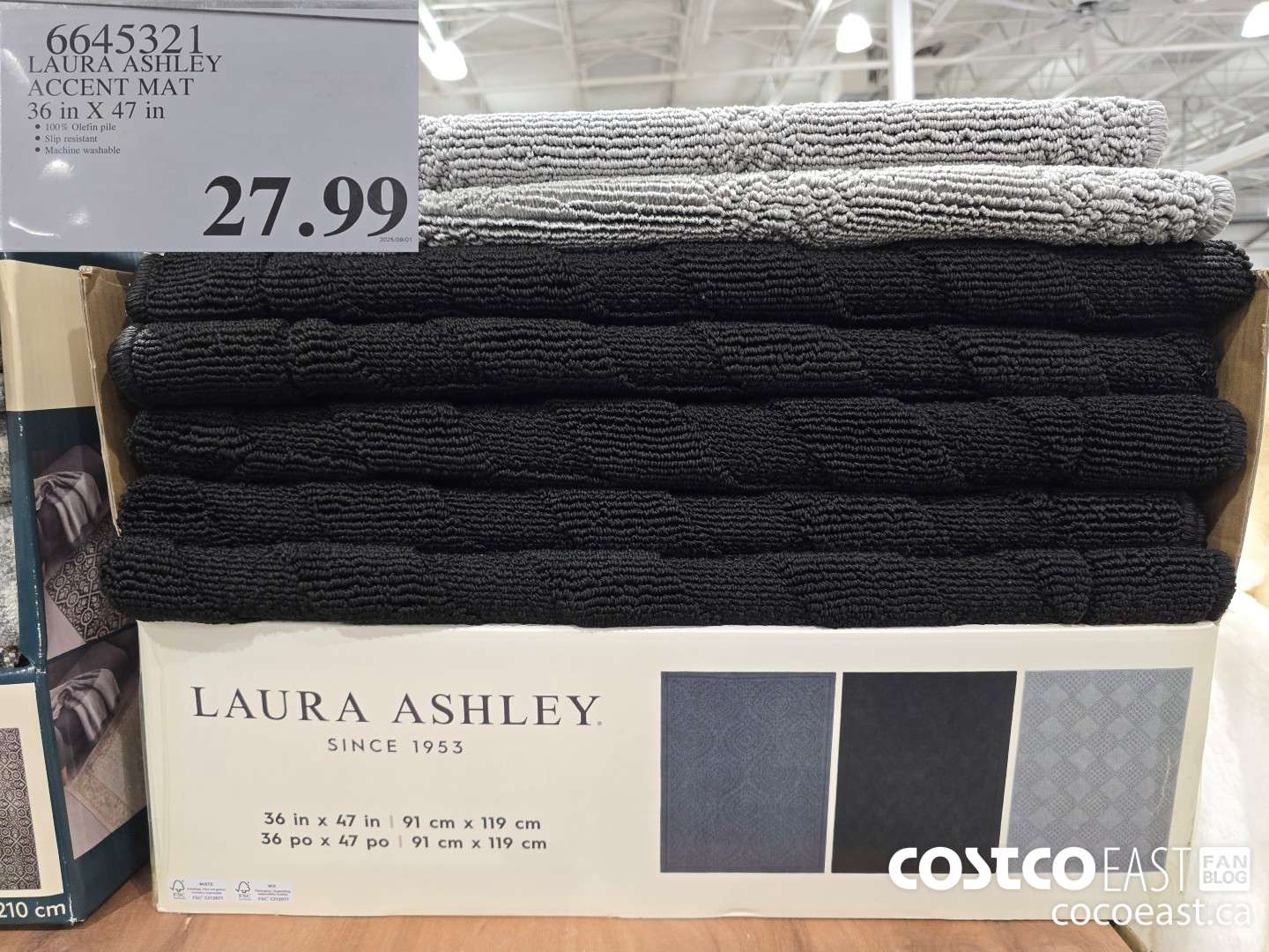 6645321 LAURA ASHLEY ACCENT MAT 36 X 47 27 99 - Costco East Fan Blog