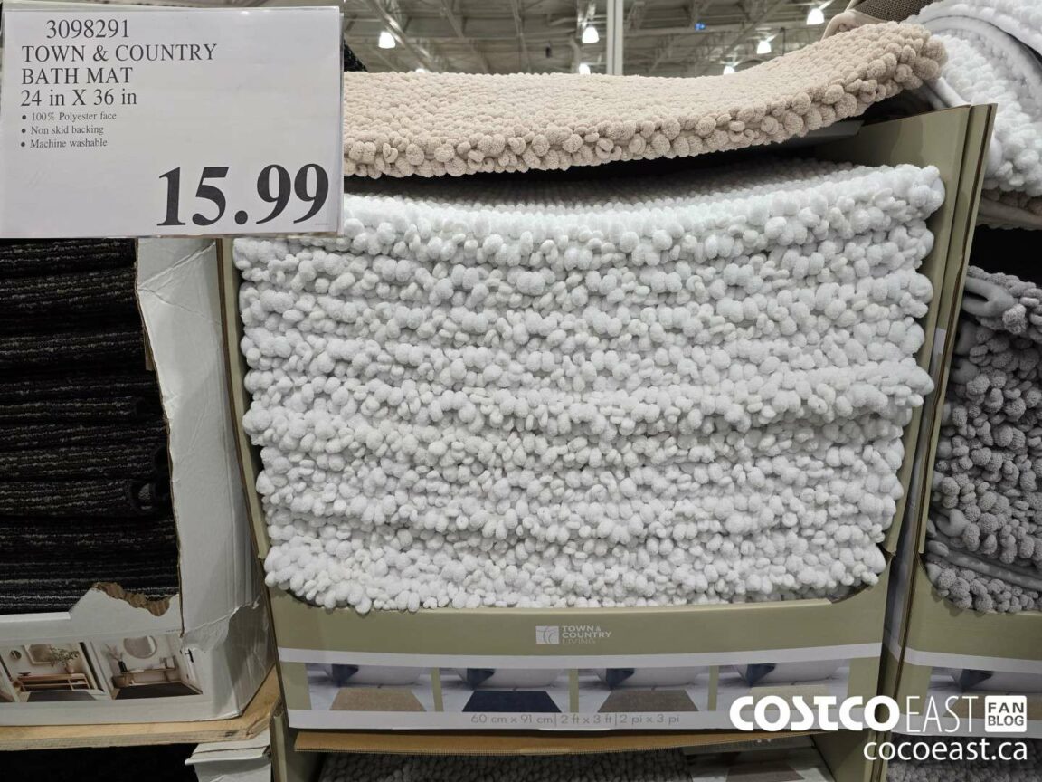 3098291 TOWN COUNTRY BATH MAT 24 IN X 36 IN 15 99 - Costco East Fan Blog
