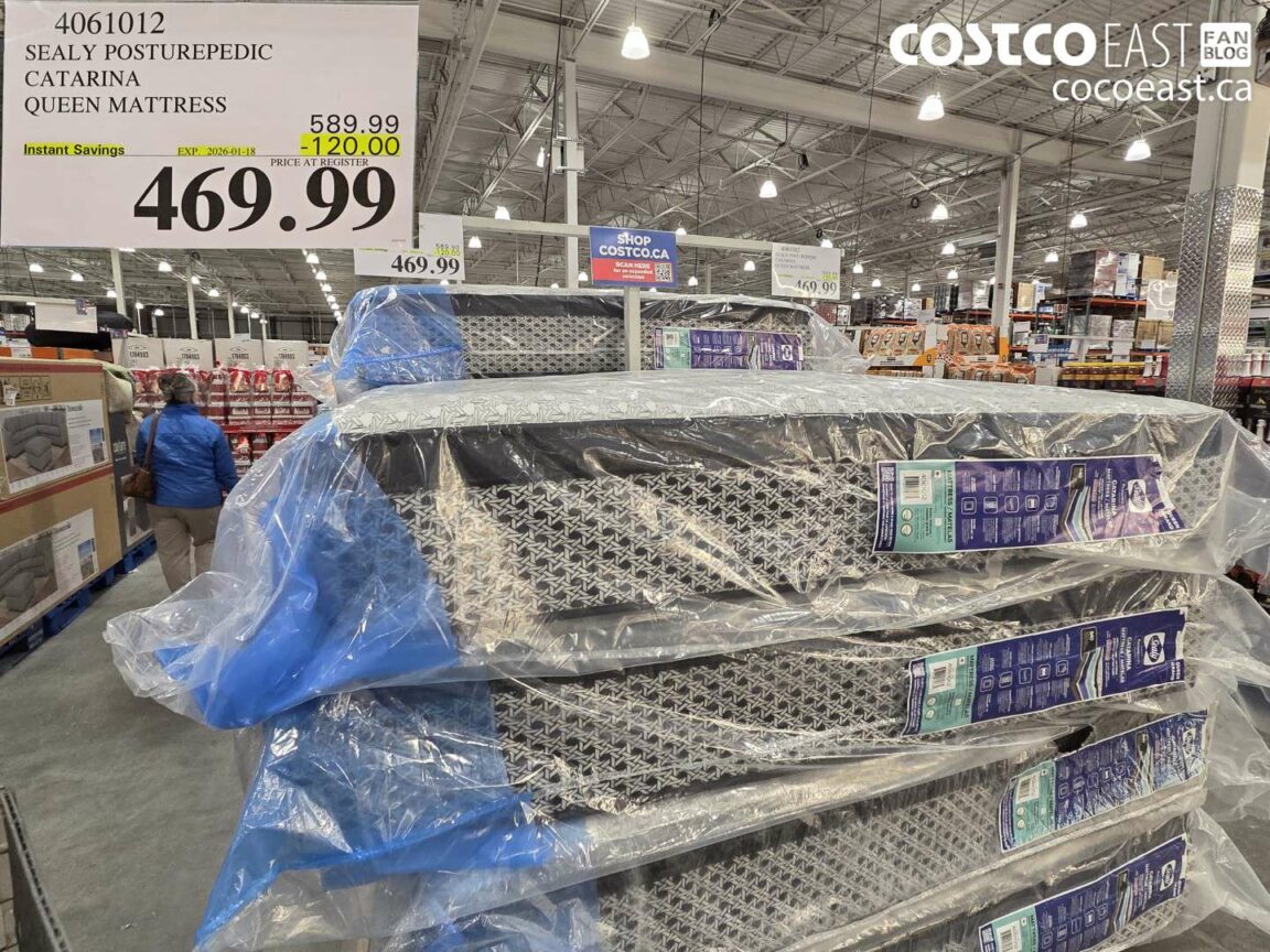 4061012 SEALY POSTUREPEDIC CATARINA QUEEN MATTRESS 120 00 INSTANT ...