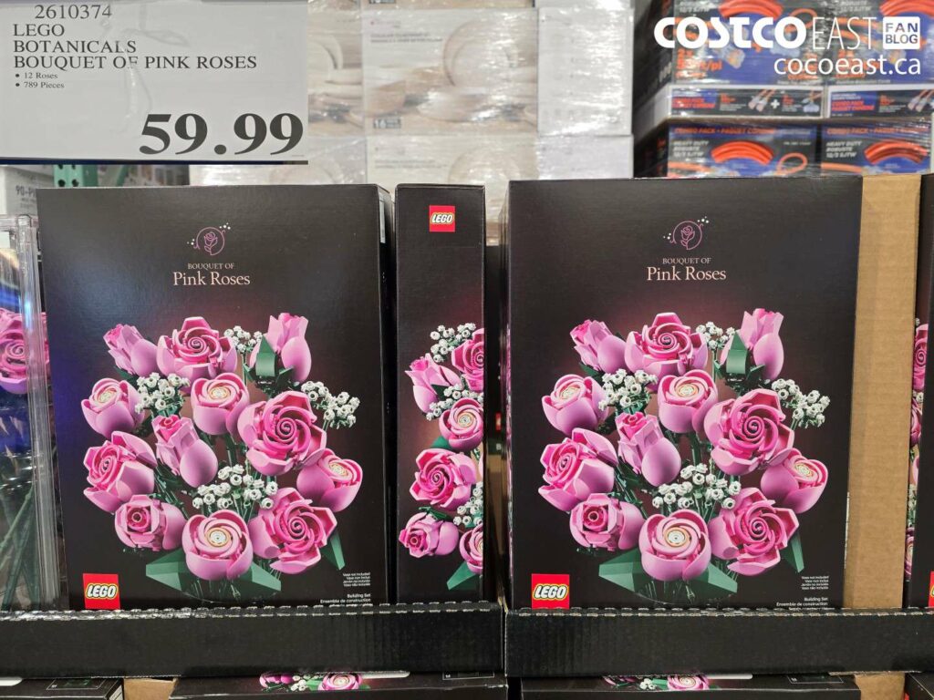 2610374 LEGO BOTANICALS BOUQUET OF PINK ROSES 59 99 - Costco East Fan Blog